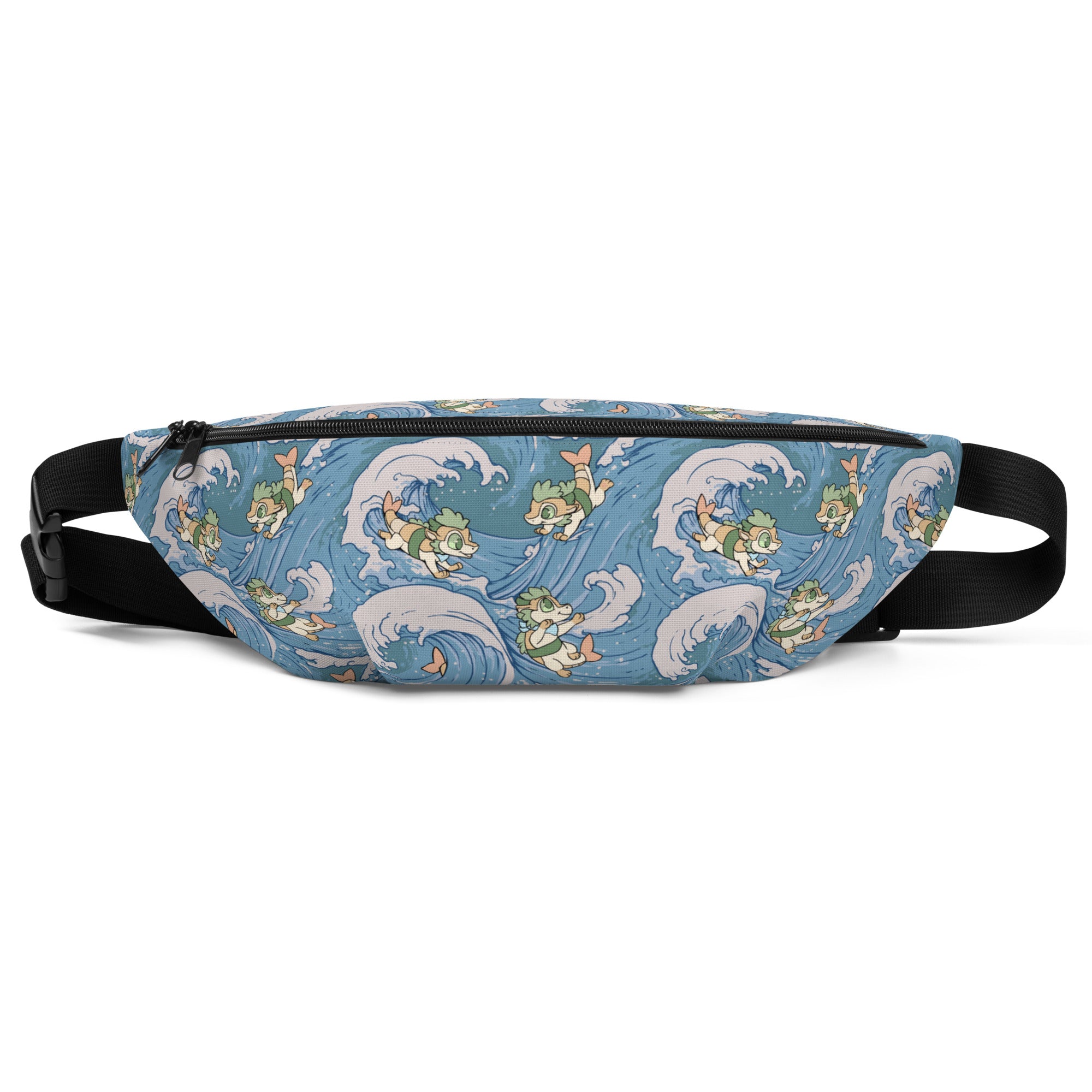 Surfing Sushi Dragons Fanny Pack – SixthLeafClover Studios