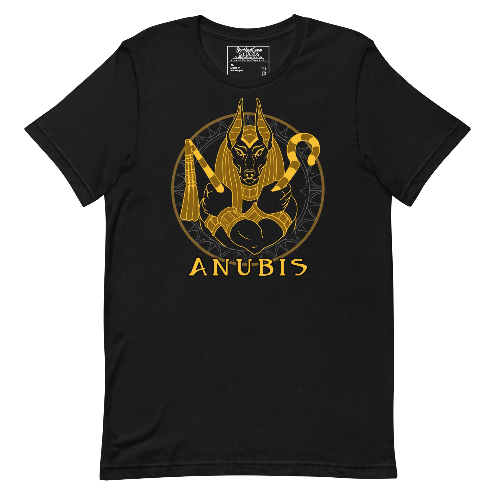 Anubis T-shirt – SixthLeafClover Studios