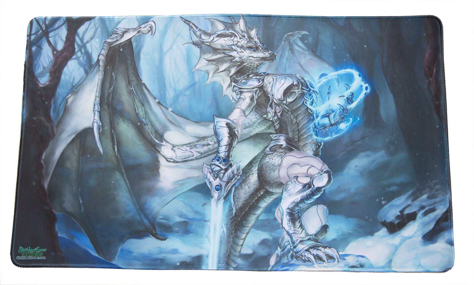 Mist Across Snow Playmat – SixthLeafClover Studios