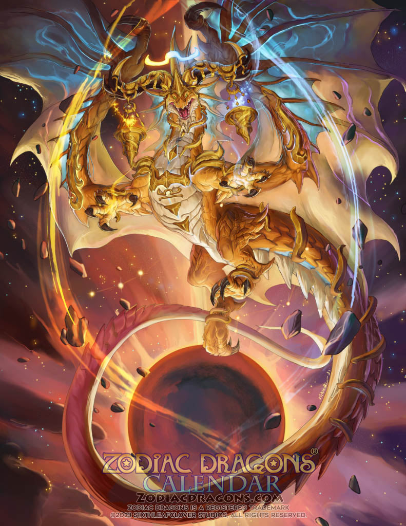 2024 Zodiac Dragon Libra – SixthLeafClover Studios