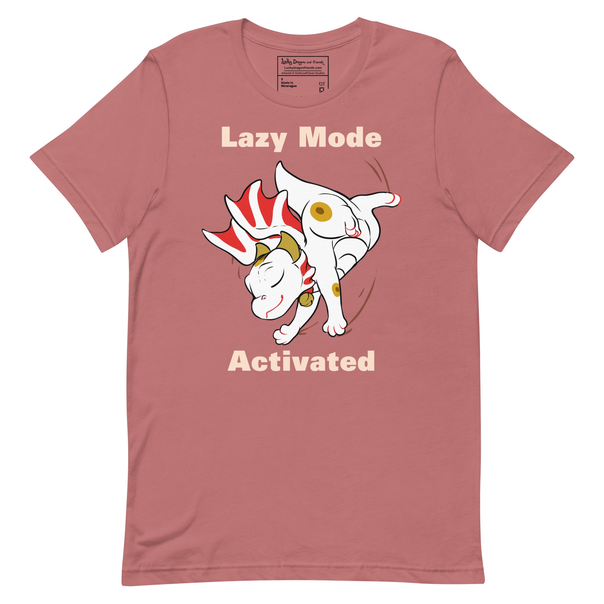 Lazy Mode Activated T-shirt – SixthLeafClover Studios