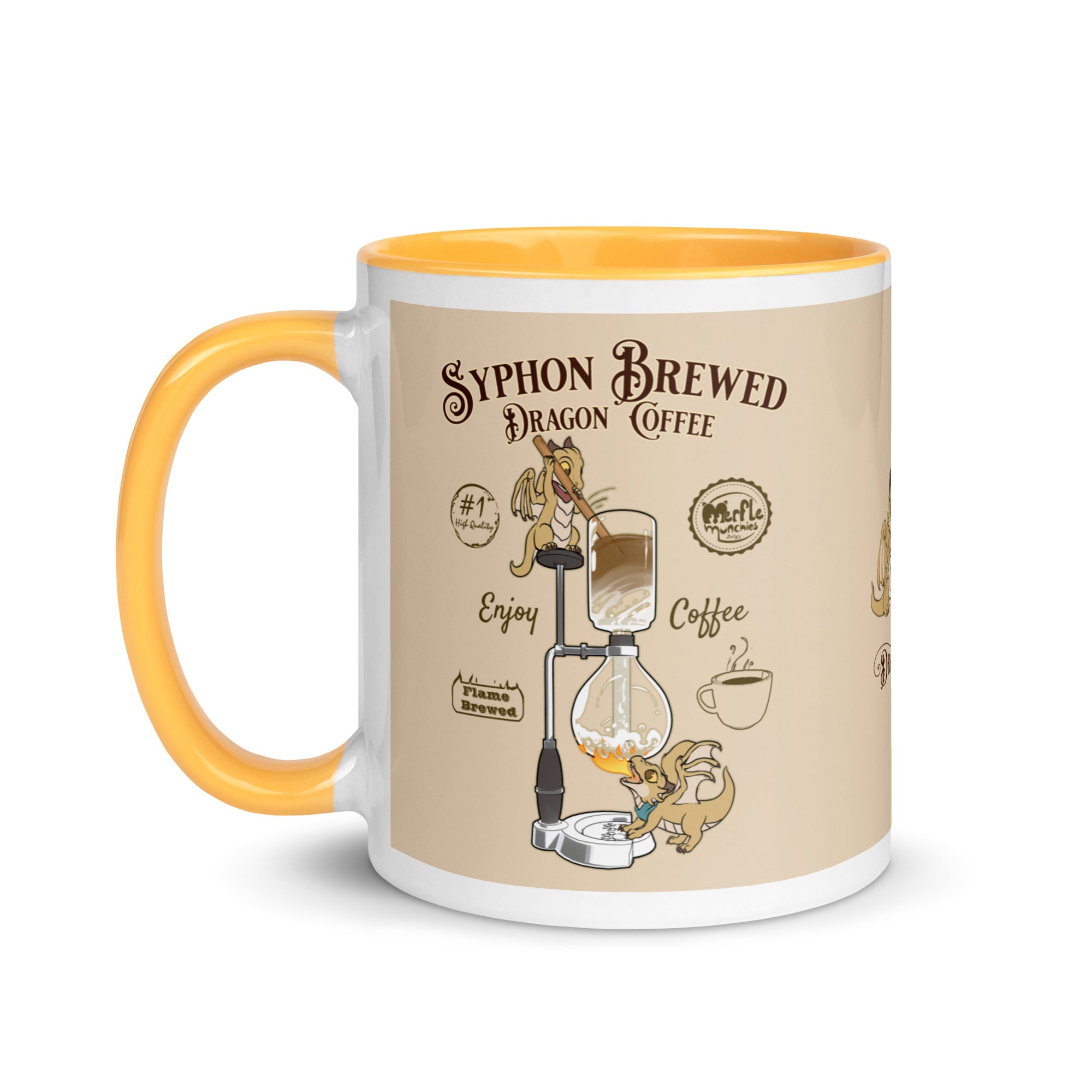Syphon Coffee Dragons 11 oz Mug – SixthLeafClover Studios