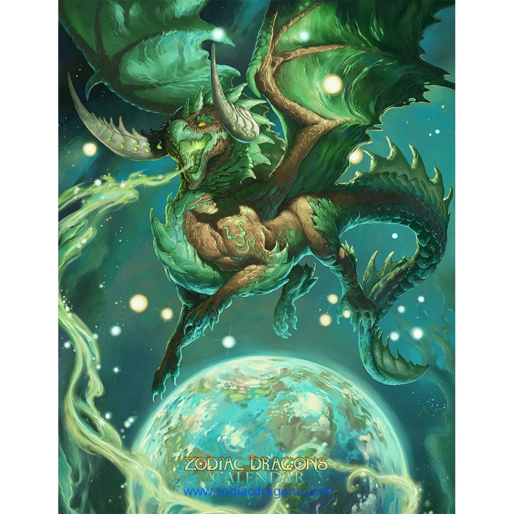 2018 Zodiac Dragon Taurus, an Art by SixthLeafClover – SixthLeafClover ...