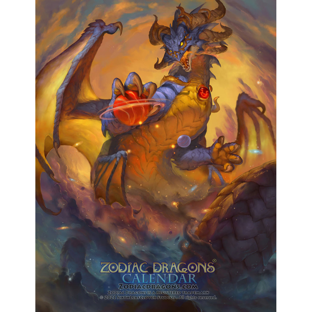 2022 Zodiac Dragon Ophiuchus [Digital] – SixthLeafClover Studios